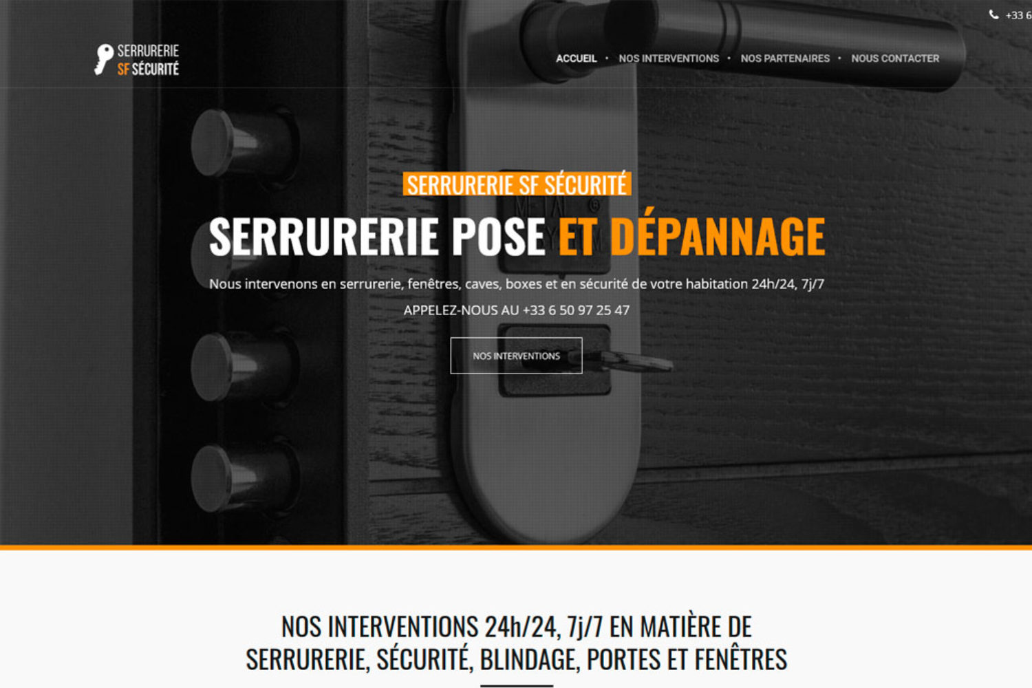 Serrure pose et dépannage - Serrurerie Lauriston